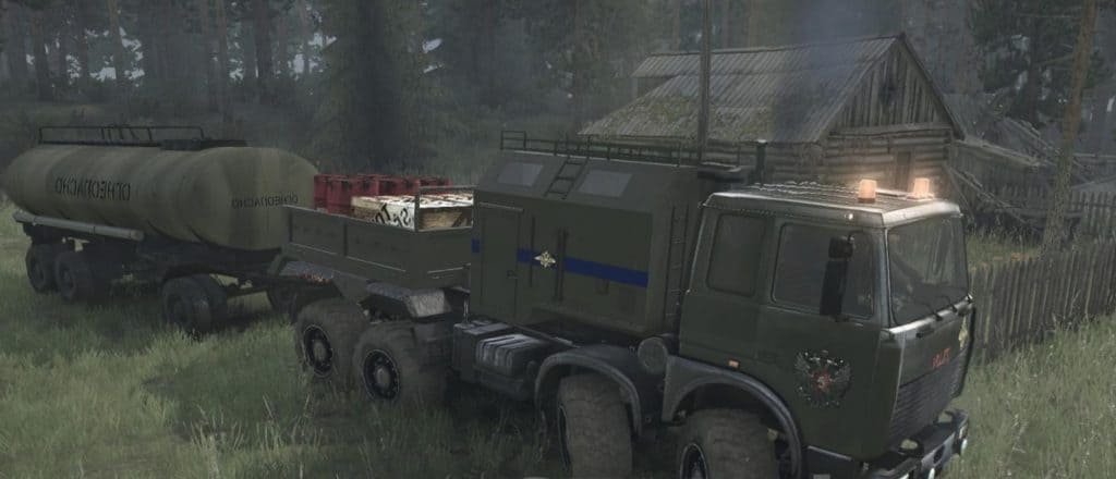MZKT "Volat" Truck v22.04.18 - MudRunner / SnowRunner / Spintires