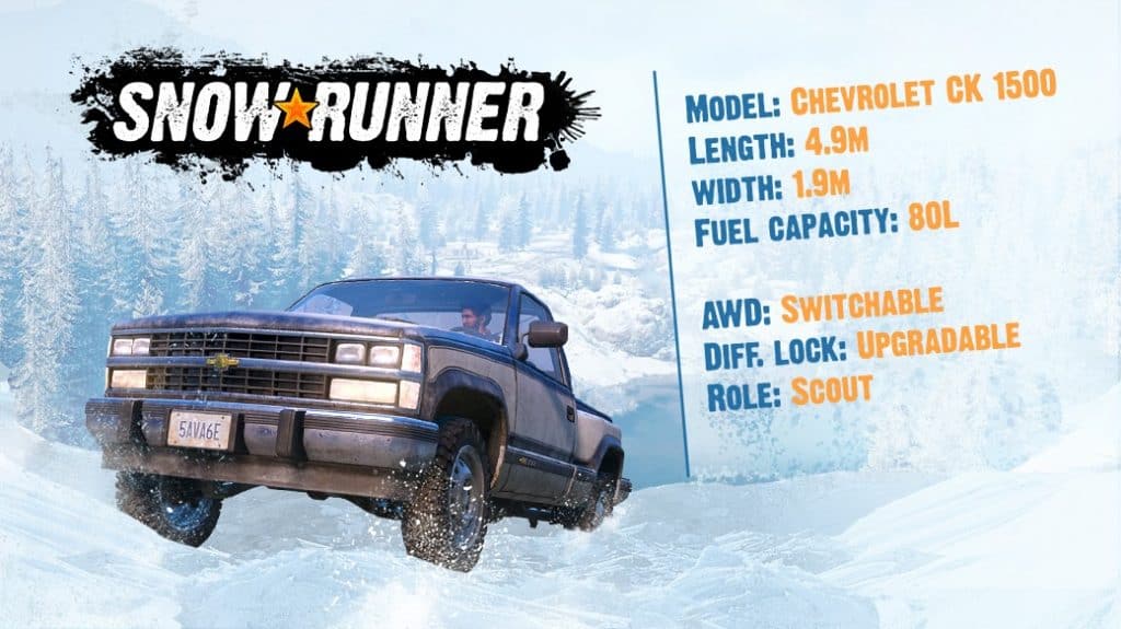 Chevrolet CK 1500 - SnowRunner - MudRunner / SnowRunner / Spintires