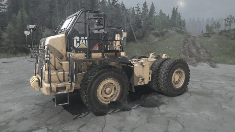 Caterpillar 770G mod v1.0 - MudRunner / SnowRunner / Spintires
