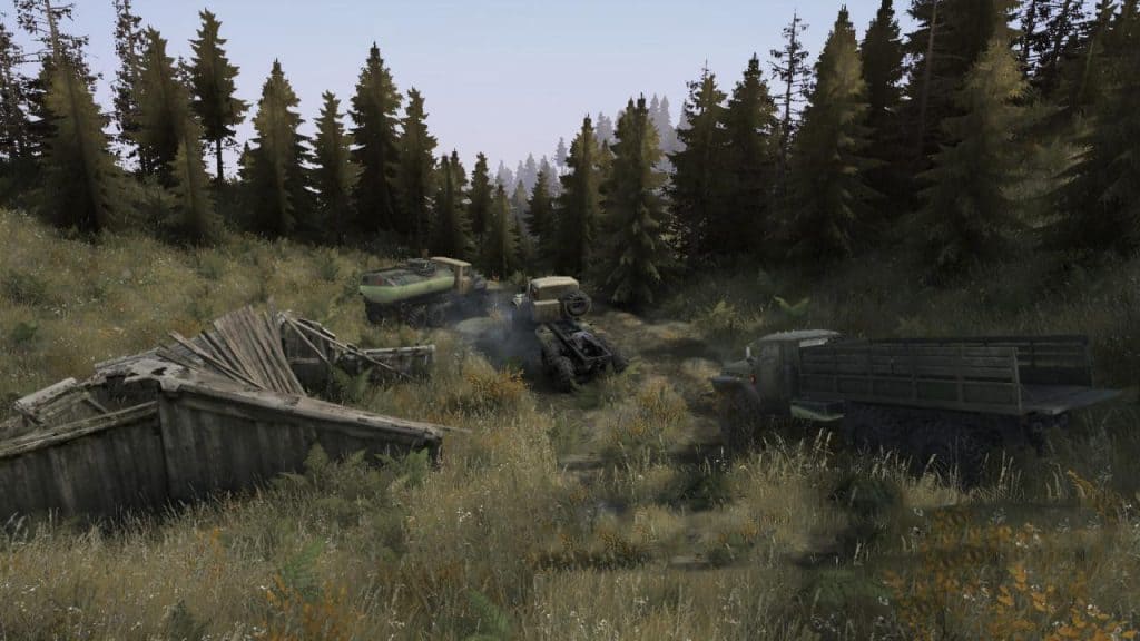 Mountain rivers Map v1 - MudRunner / SnowRunner / Spintires